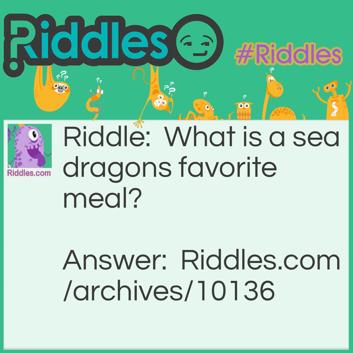 Fish And Chips?! | Riddles.com