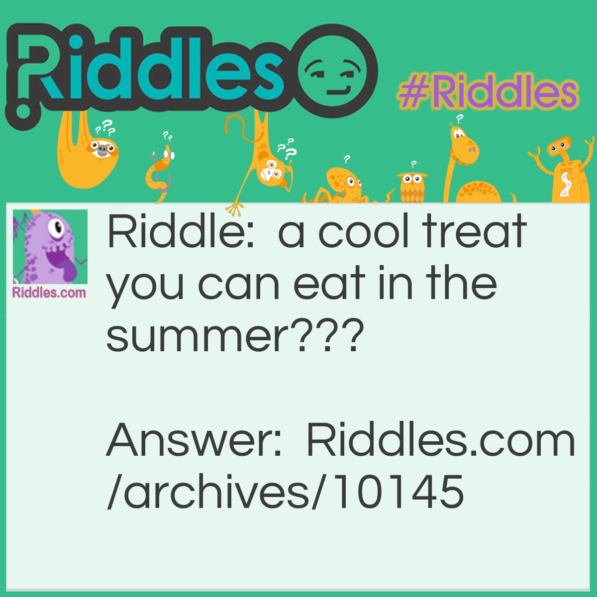 Summer - Riddles.com