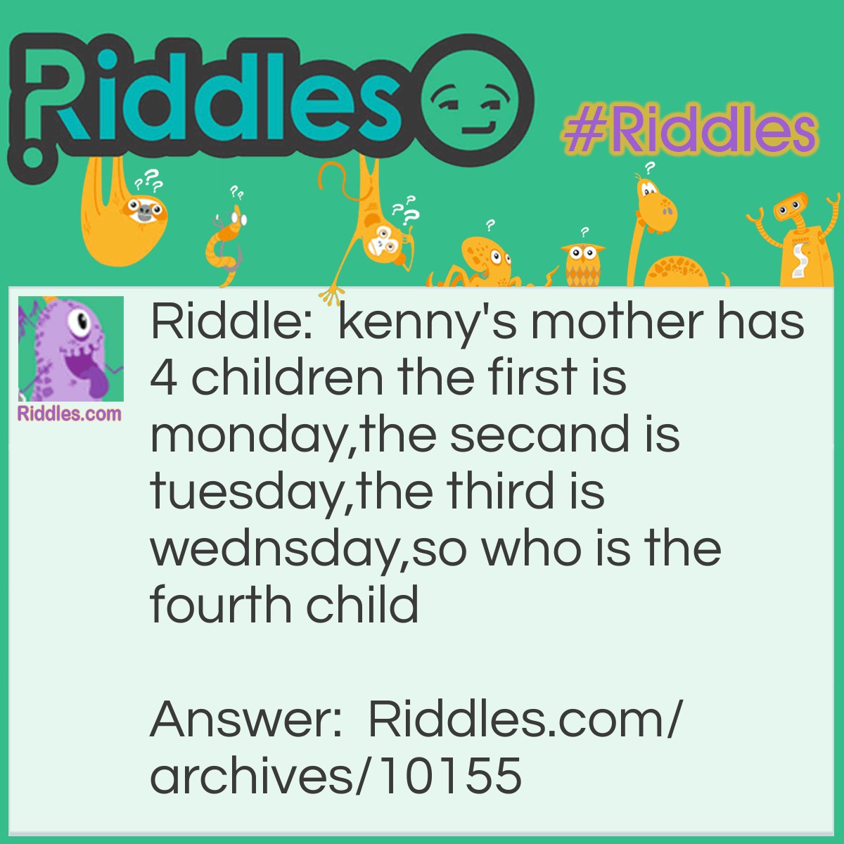 Who's The Fourth - Riddles.com