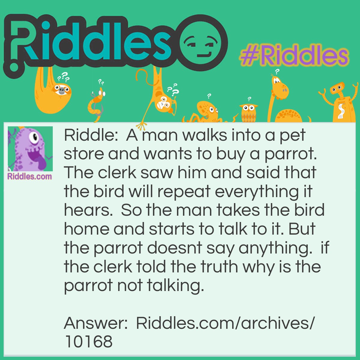 The Parrot | Riddles.com