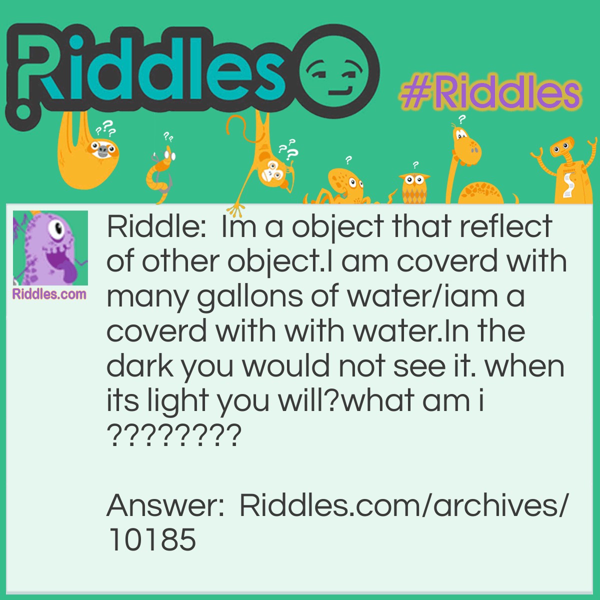 Relfection - Riddles.com
