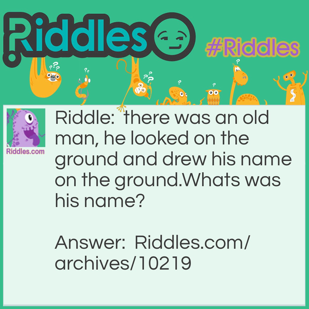 Whats His Name? - Riddles.com