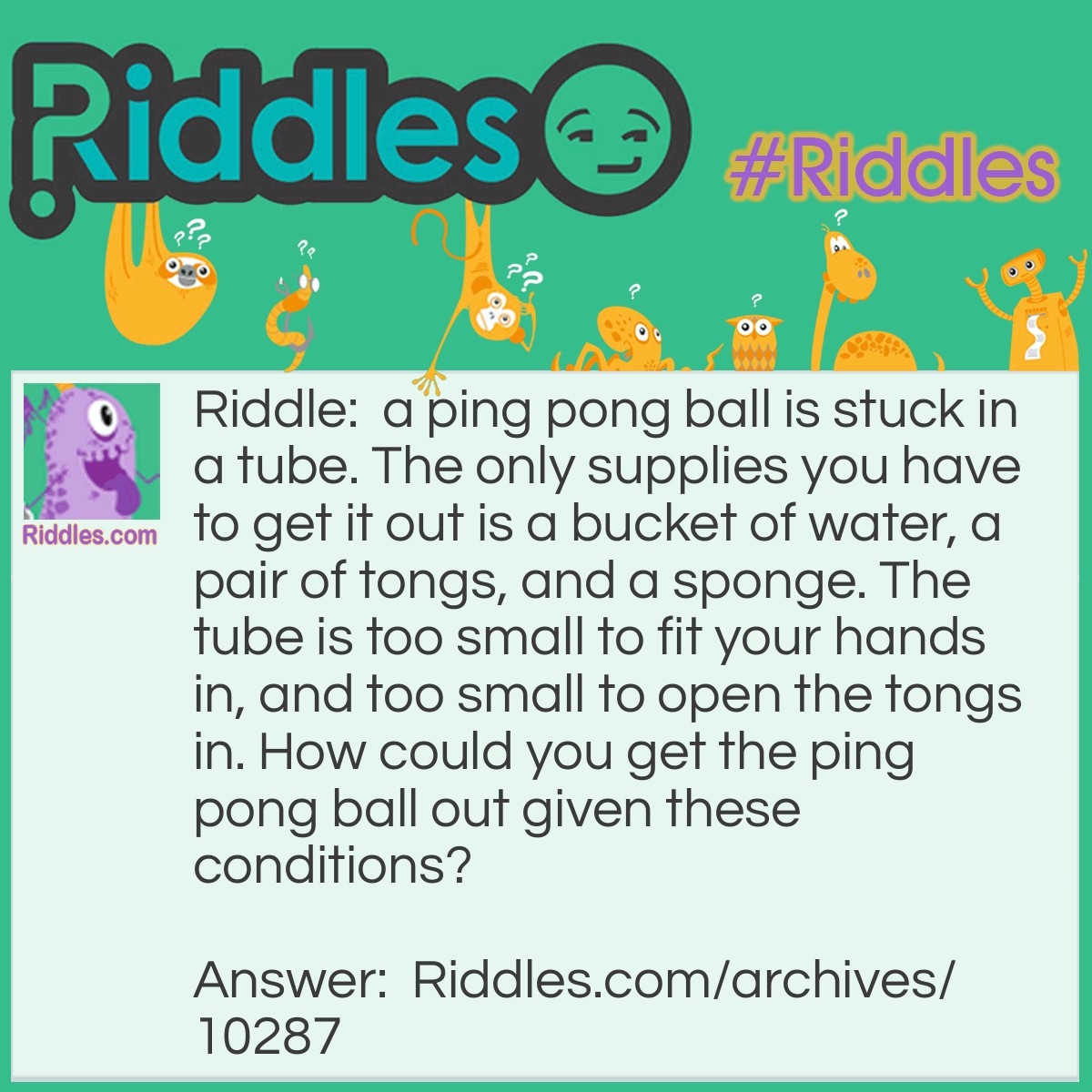 The Ping Pong Ball - Riddles.com