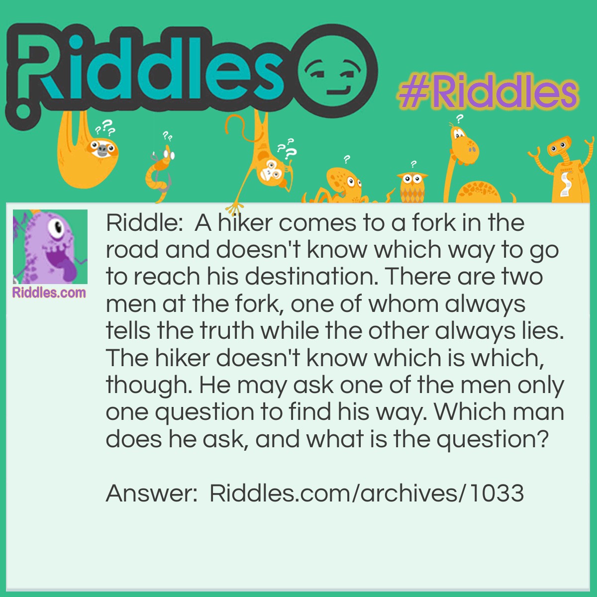 Fork In The Road - Riddles.com