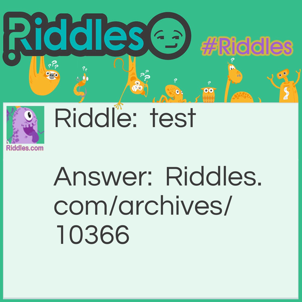 Test | Riddles.com