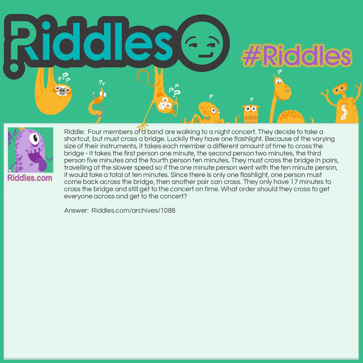 Four Members Of A Band - Riddles.com