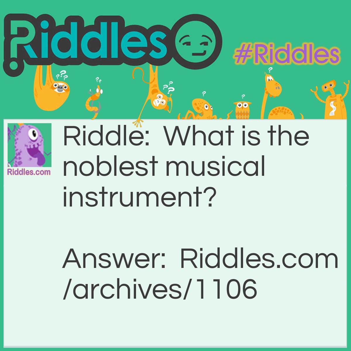 What Is The Noblest Musical Instrument? - Riddles.com