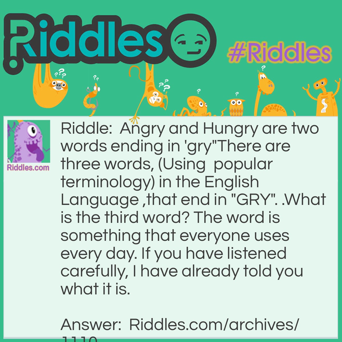 The GRY Riddle Riddles The GRY Riddle Riddles