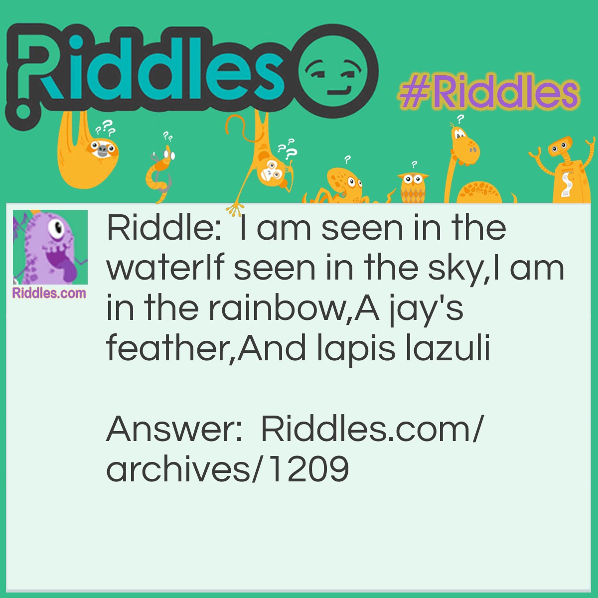 Over The Rainbow - Riddles.com