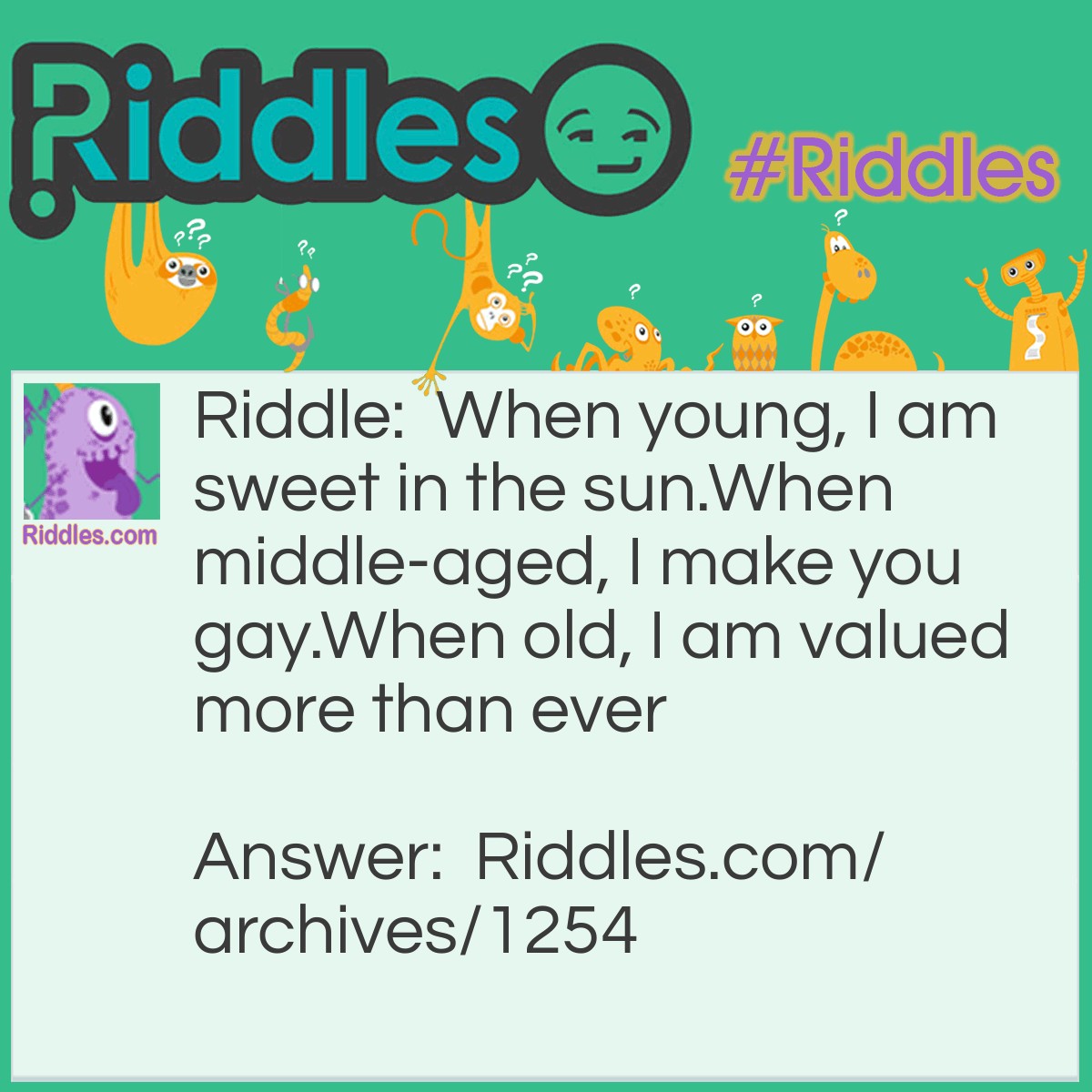 Young And Sweet - Riddles.com