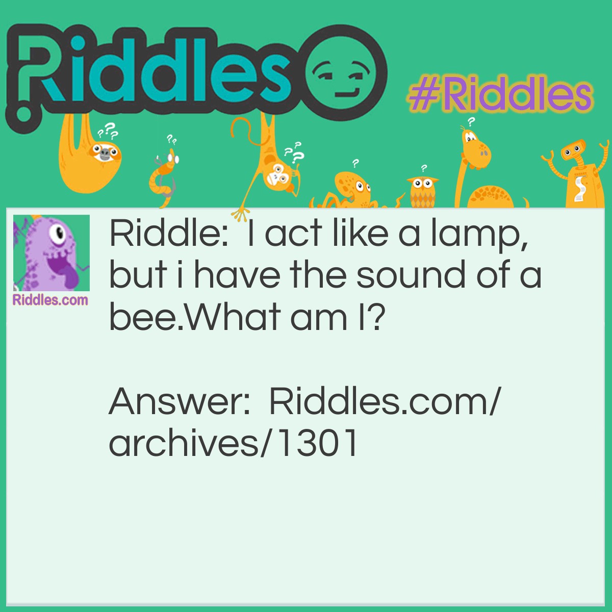 A Lamp - Riddles.com