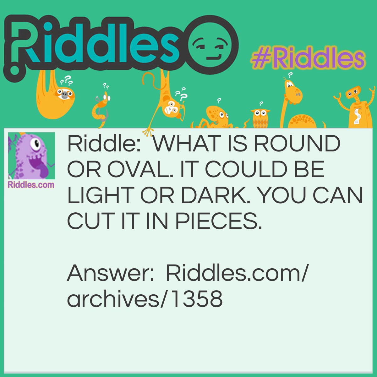 Round Or Oval - Riddles.com