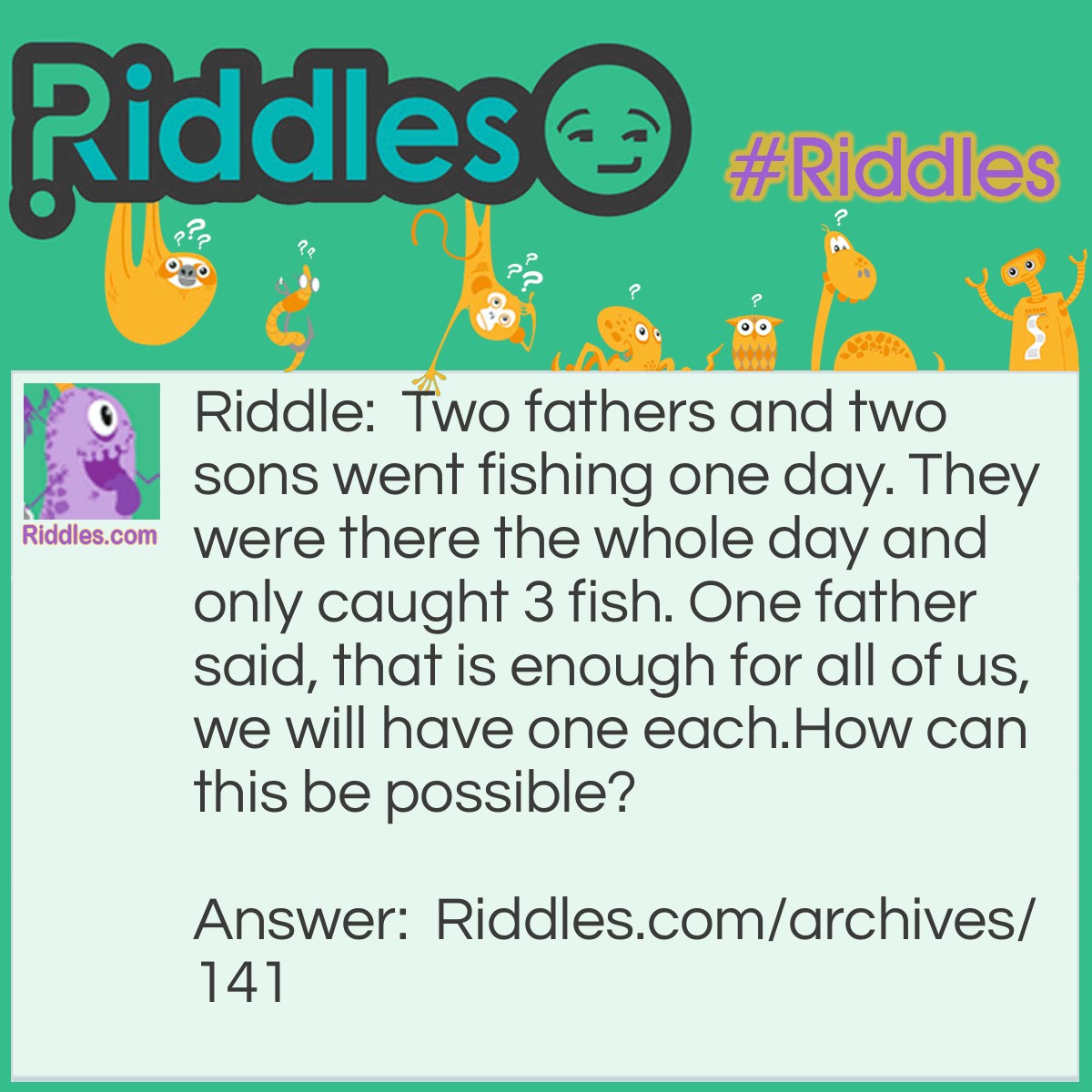 Enough Fish - Riddles.com