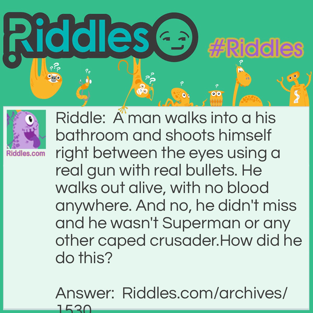 Caped Crusader - Riddles.com