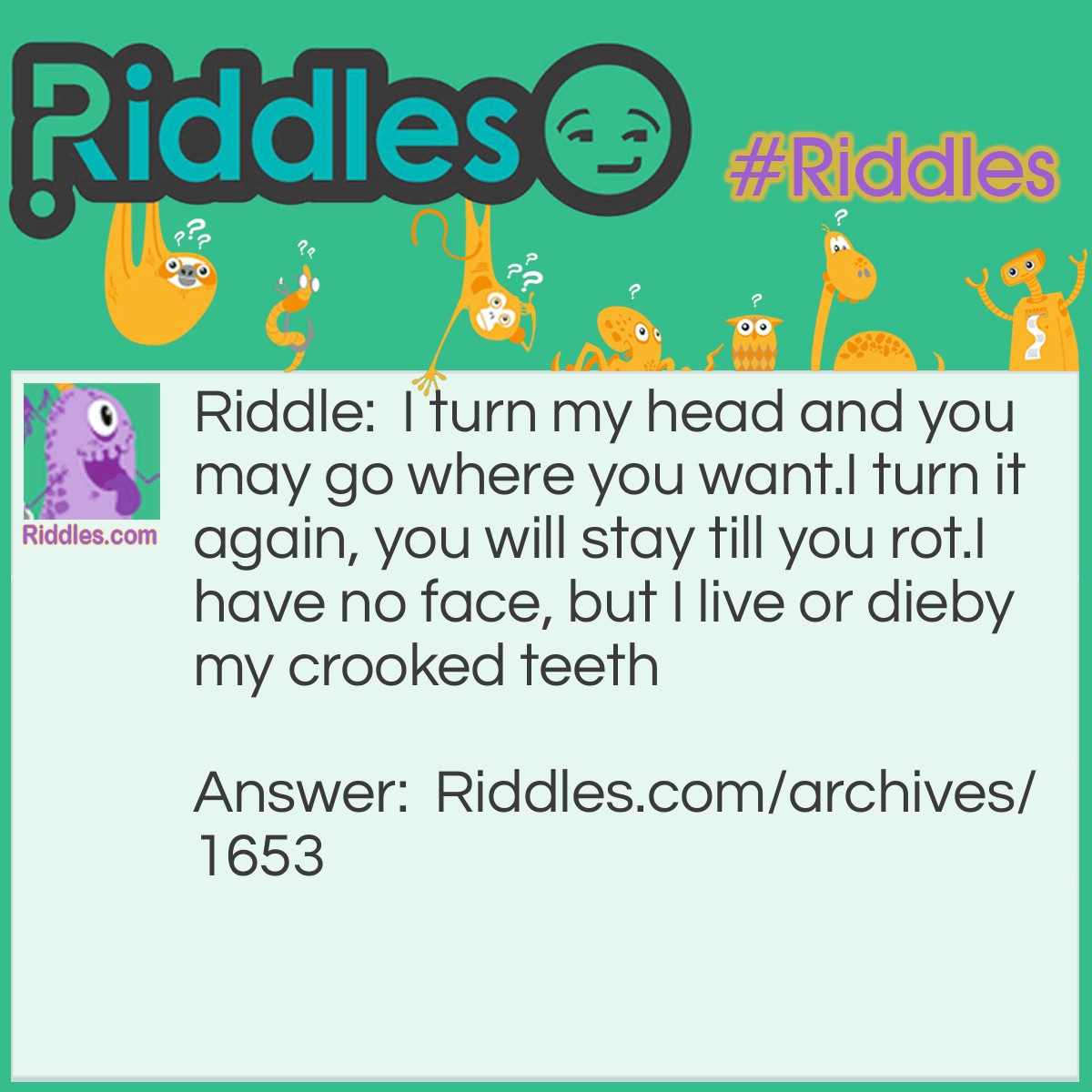 Head And No Face | Riddles.com