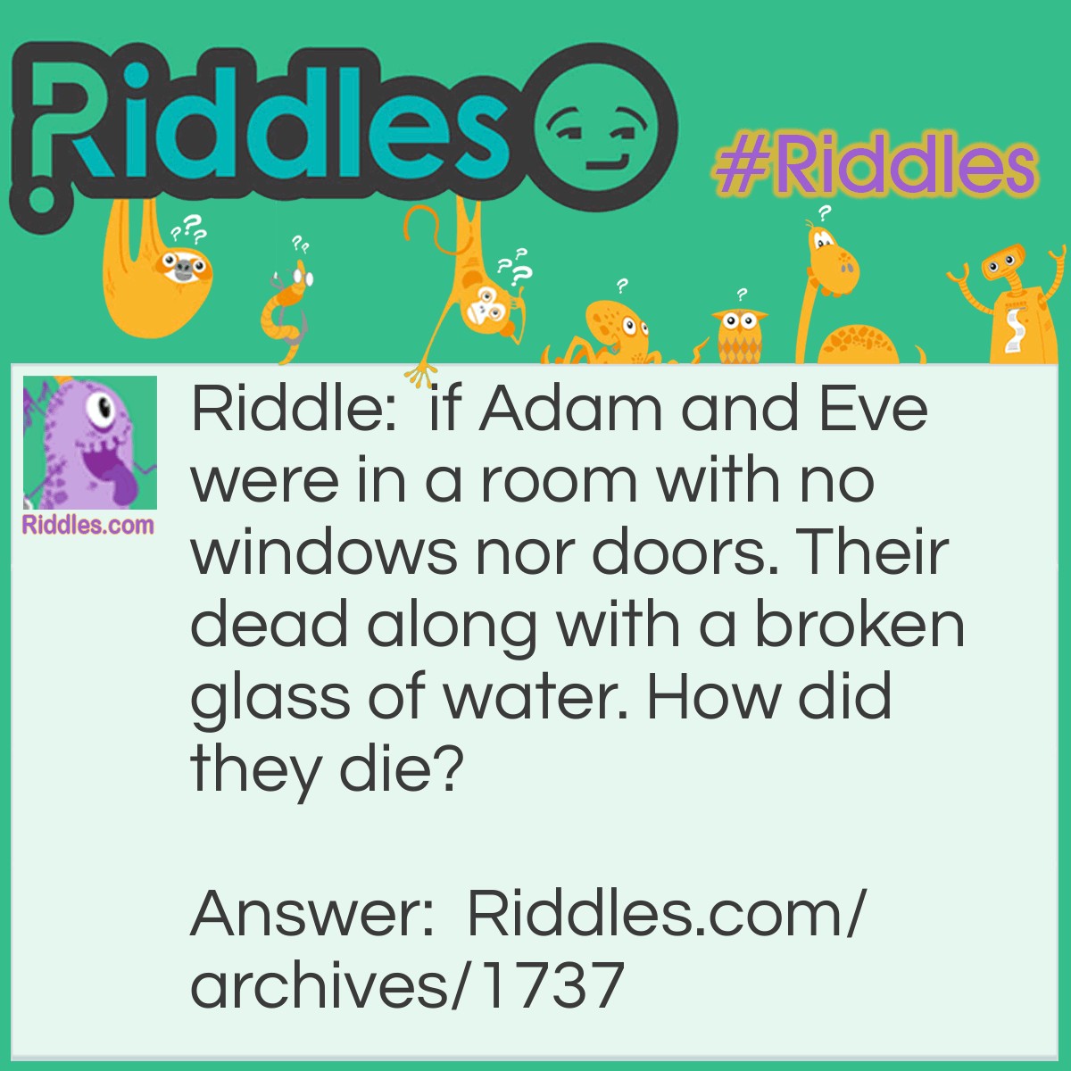 Adam And Eve | Riddles.com