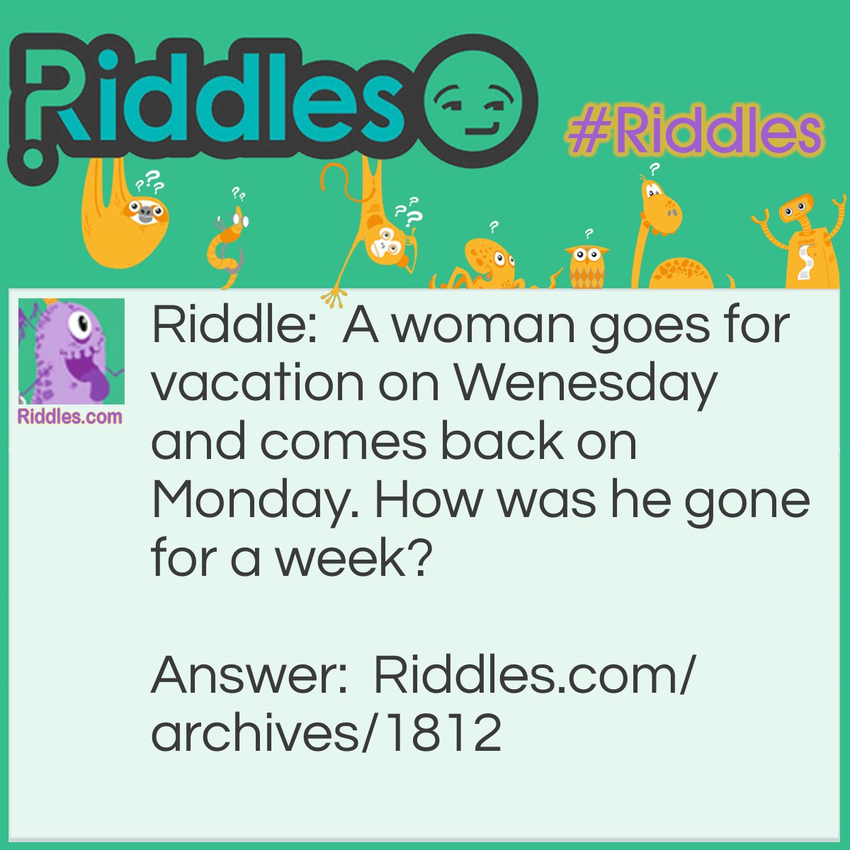 Vacation - Riddles.com