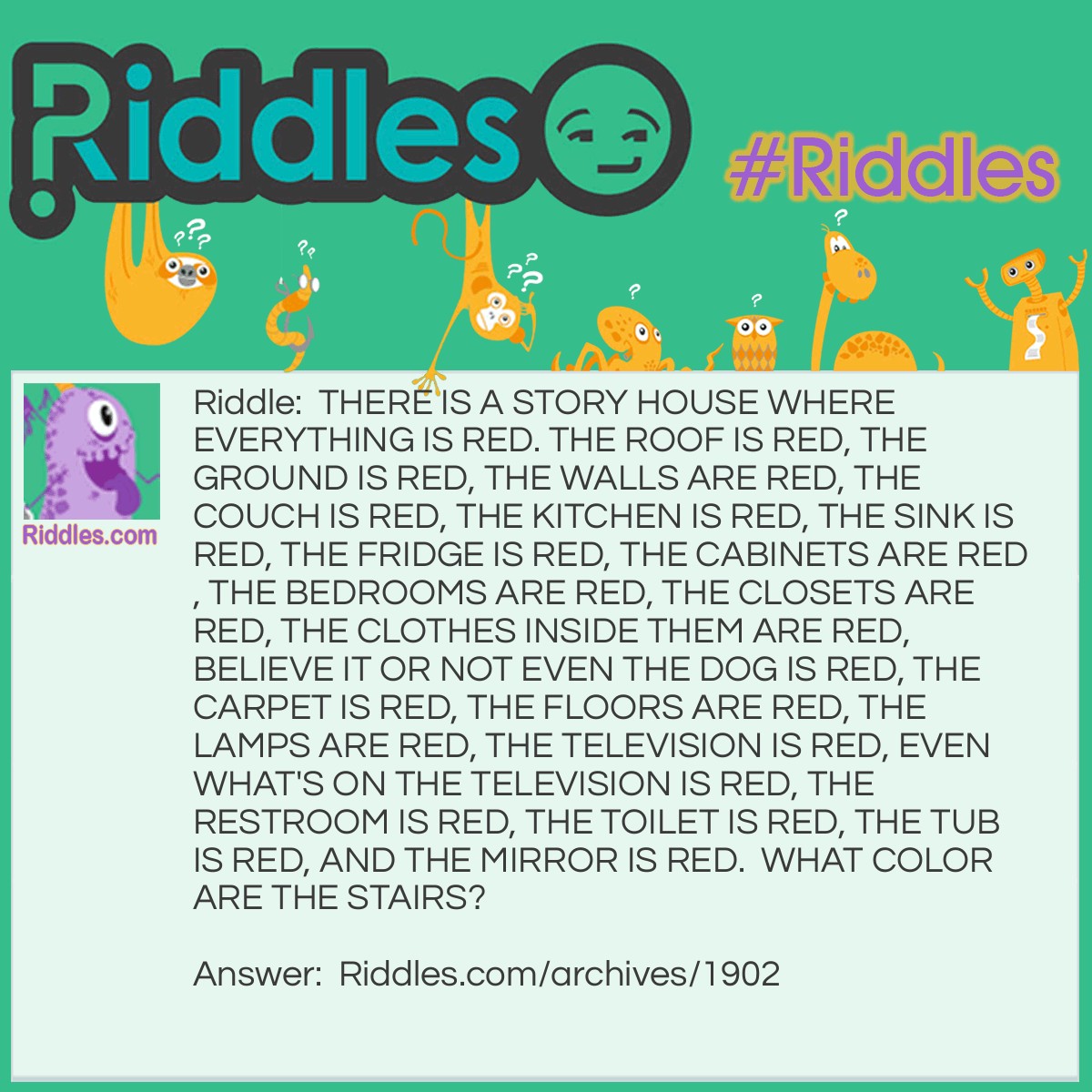RED HOUSE | Riddles.com