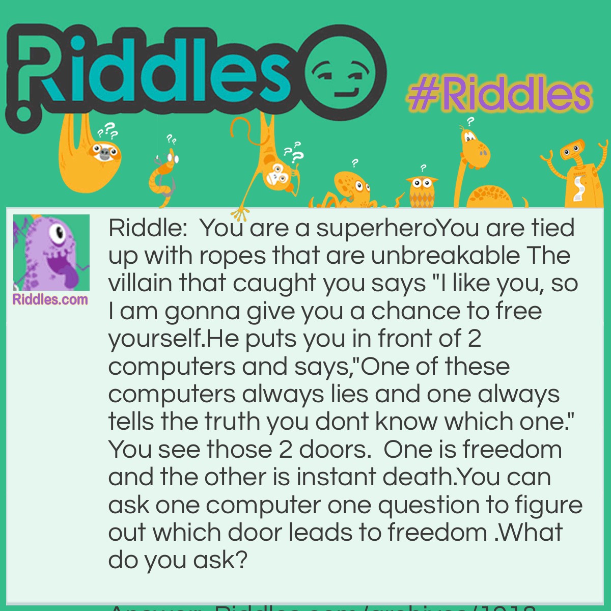 The Computers And Doors | Riddles.com