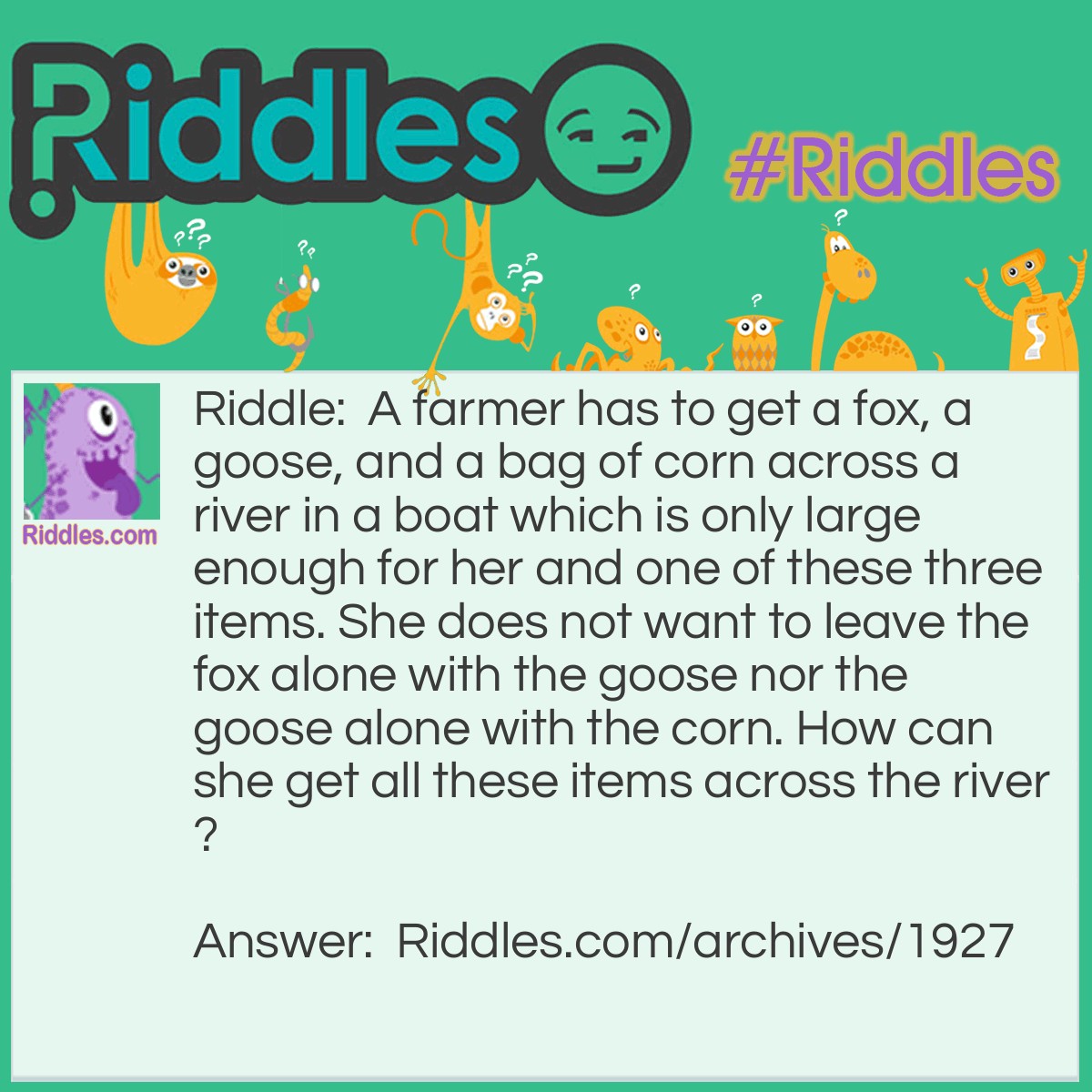 How To Get Across? - Riddles.com