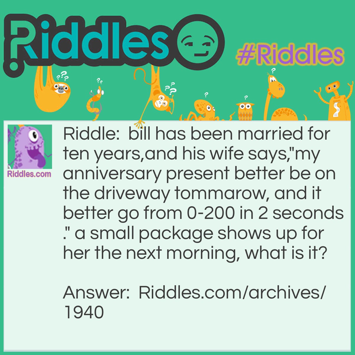 Really Great Gift - Riddles.com