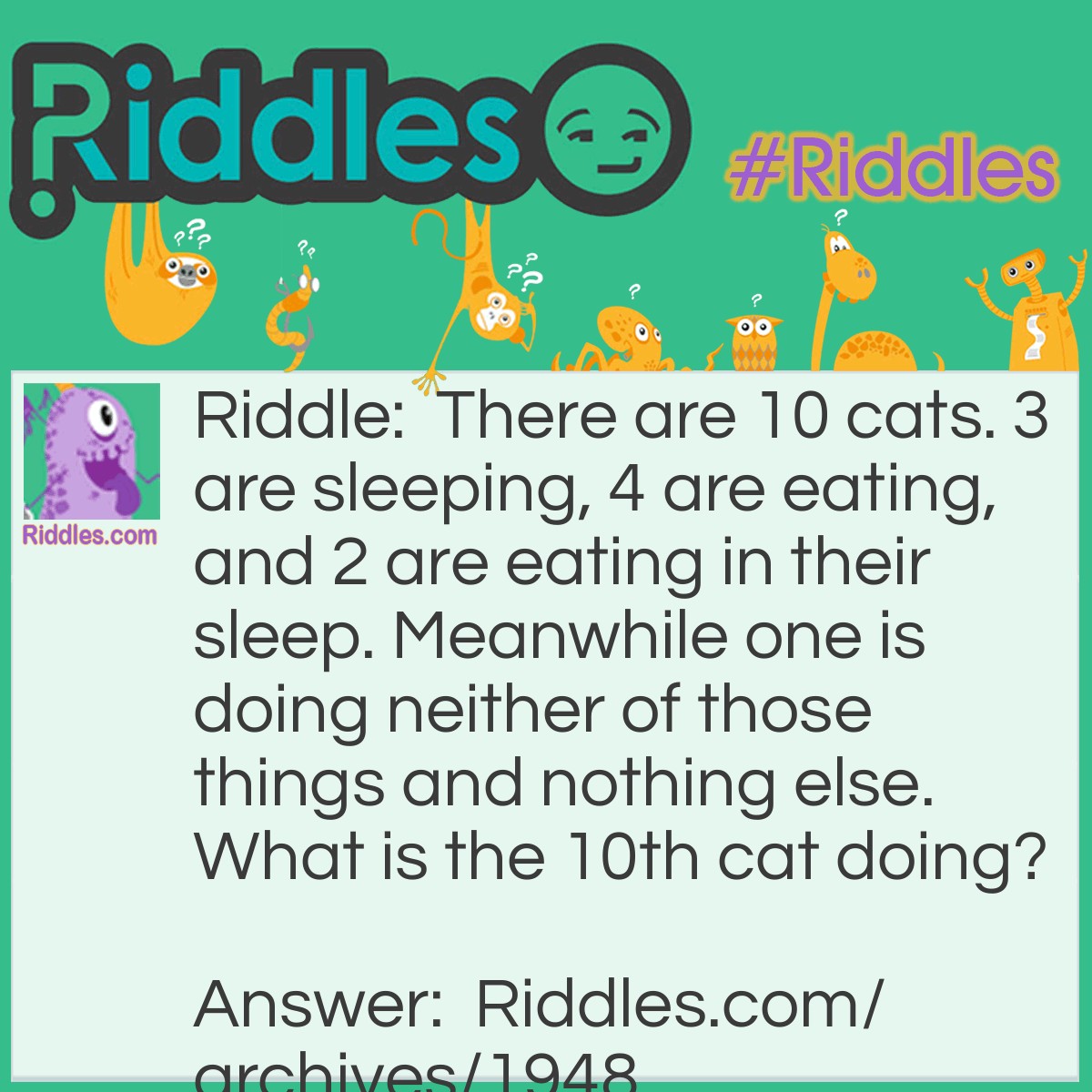 Ten Cats - Riddles.com