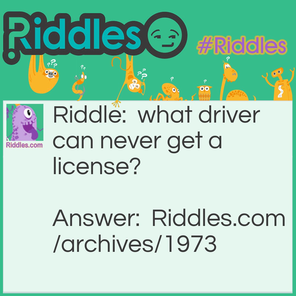 What Driver? - Riddles.com