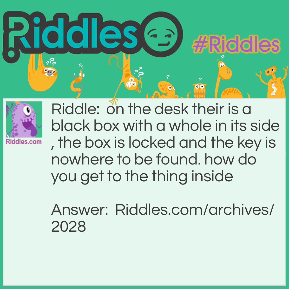 The Black Box | Riddles.com