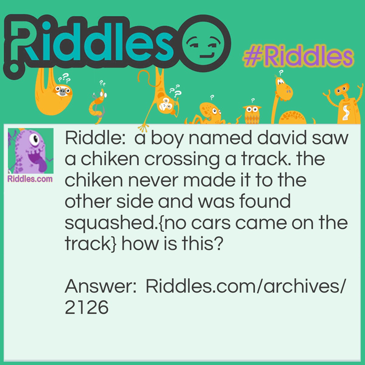 The Chiken David Sinclair | Riddles.com