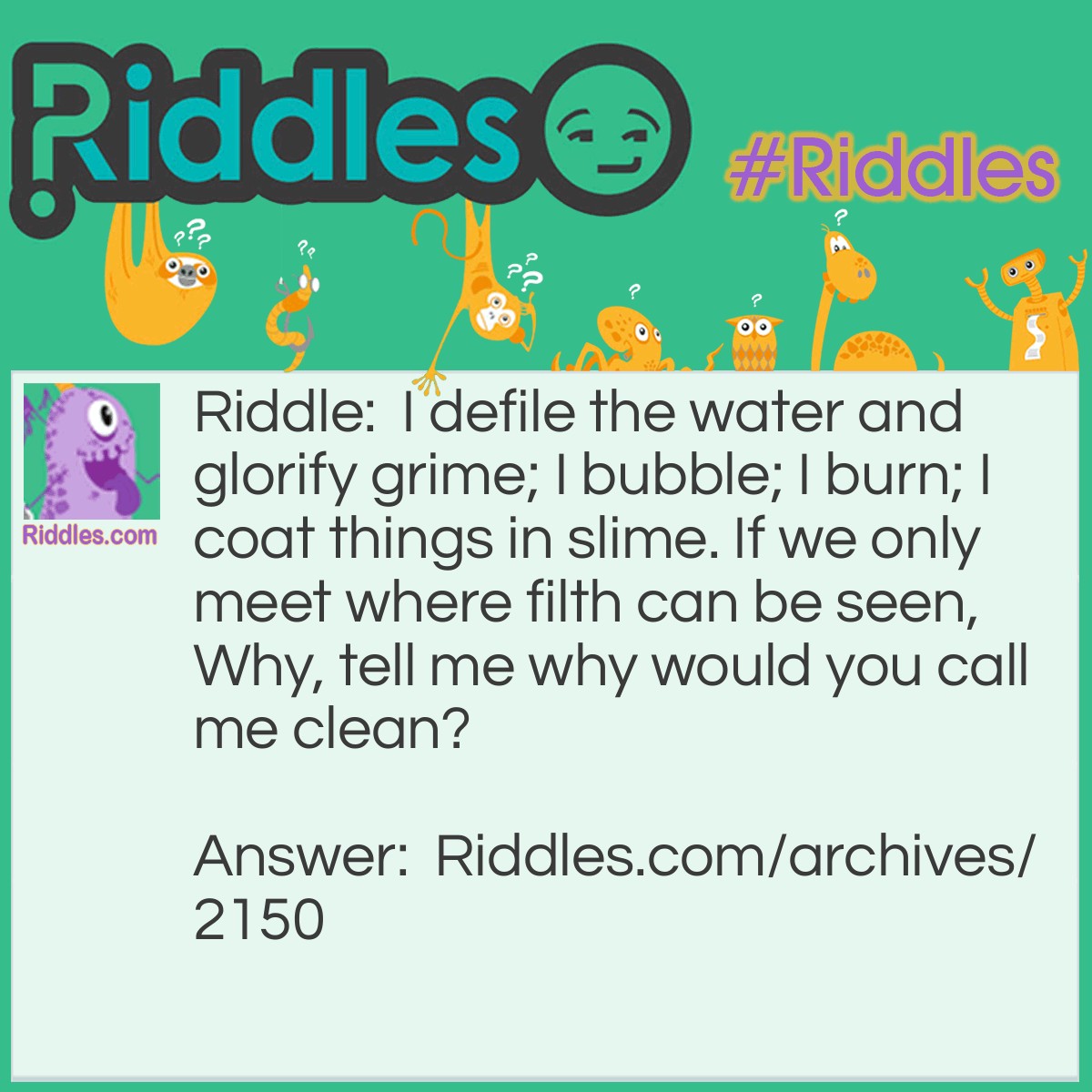 I Defile - Riddles.com