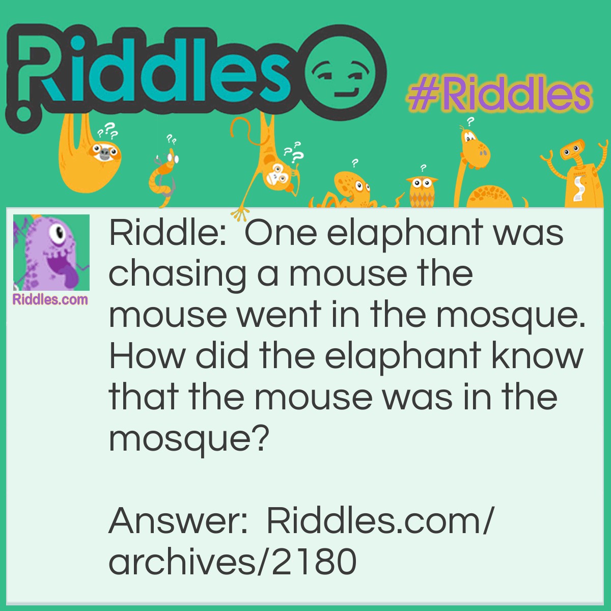Mouse And Elephant - Riddles.com