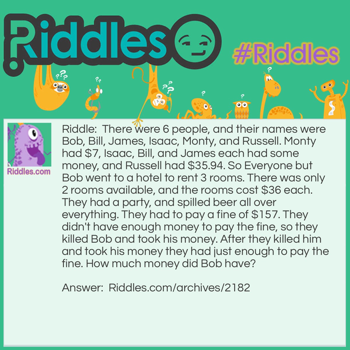 Money - Riddles.com