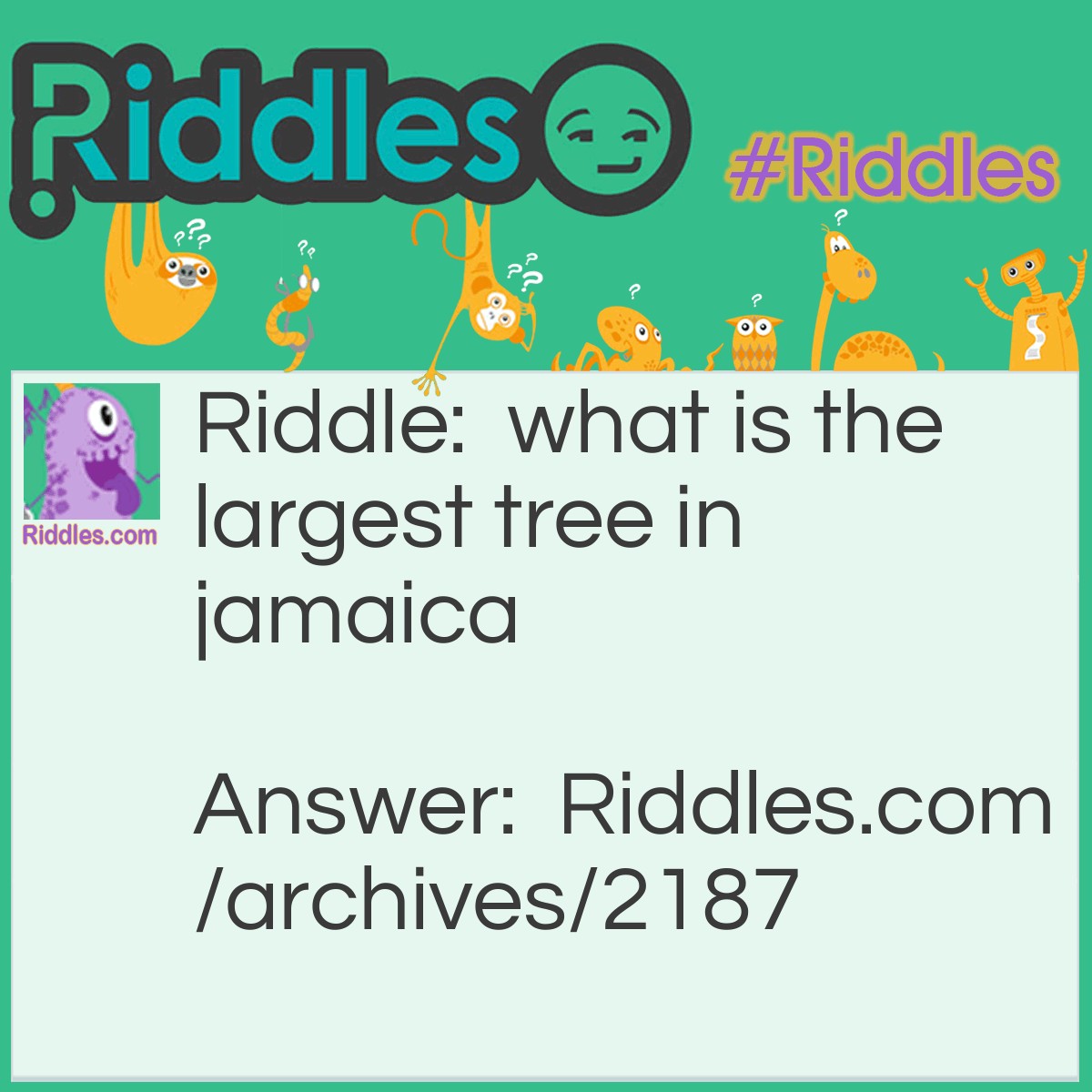 Largest Tree - Riddles.com