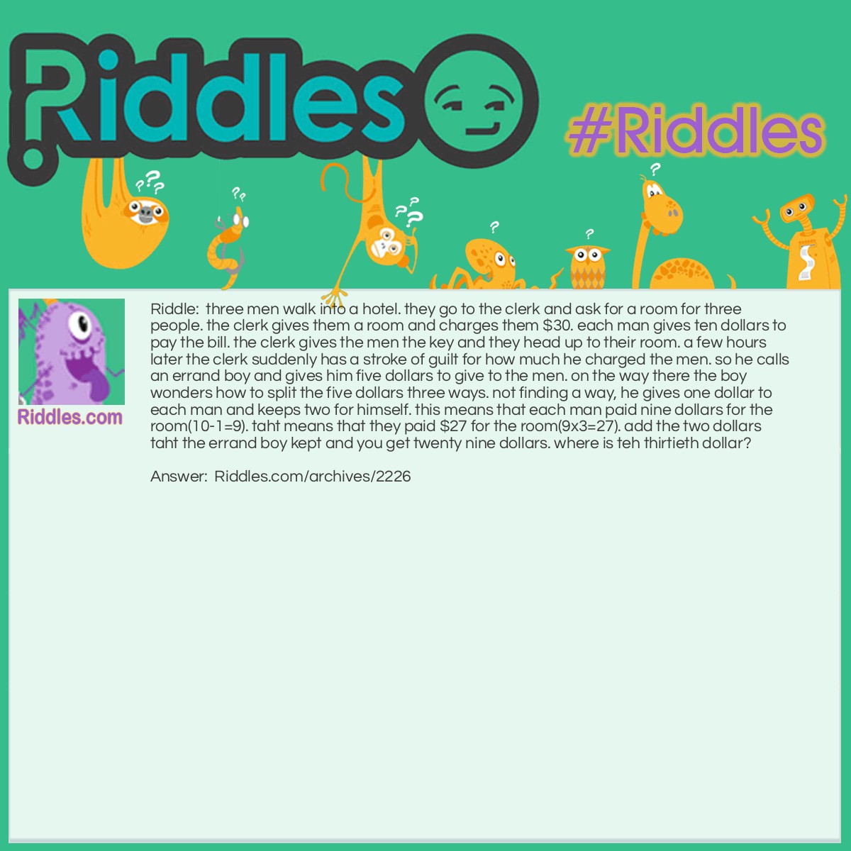 Hotel | Riddles.com
