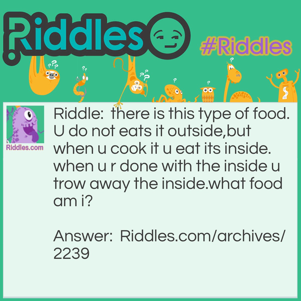 Food - Riddles.com