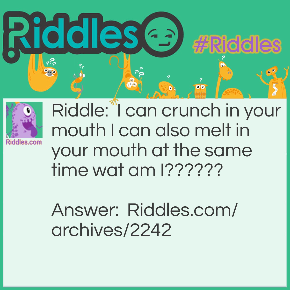 CANDY - Riddles.com