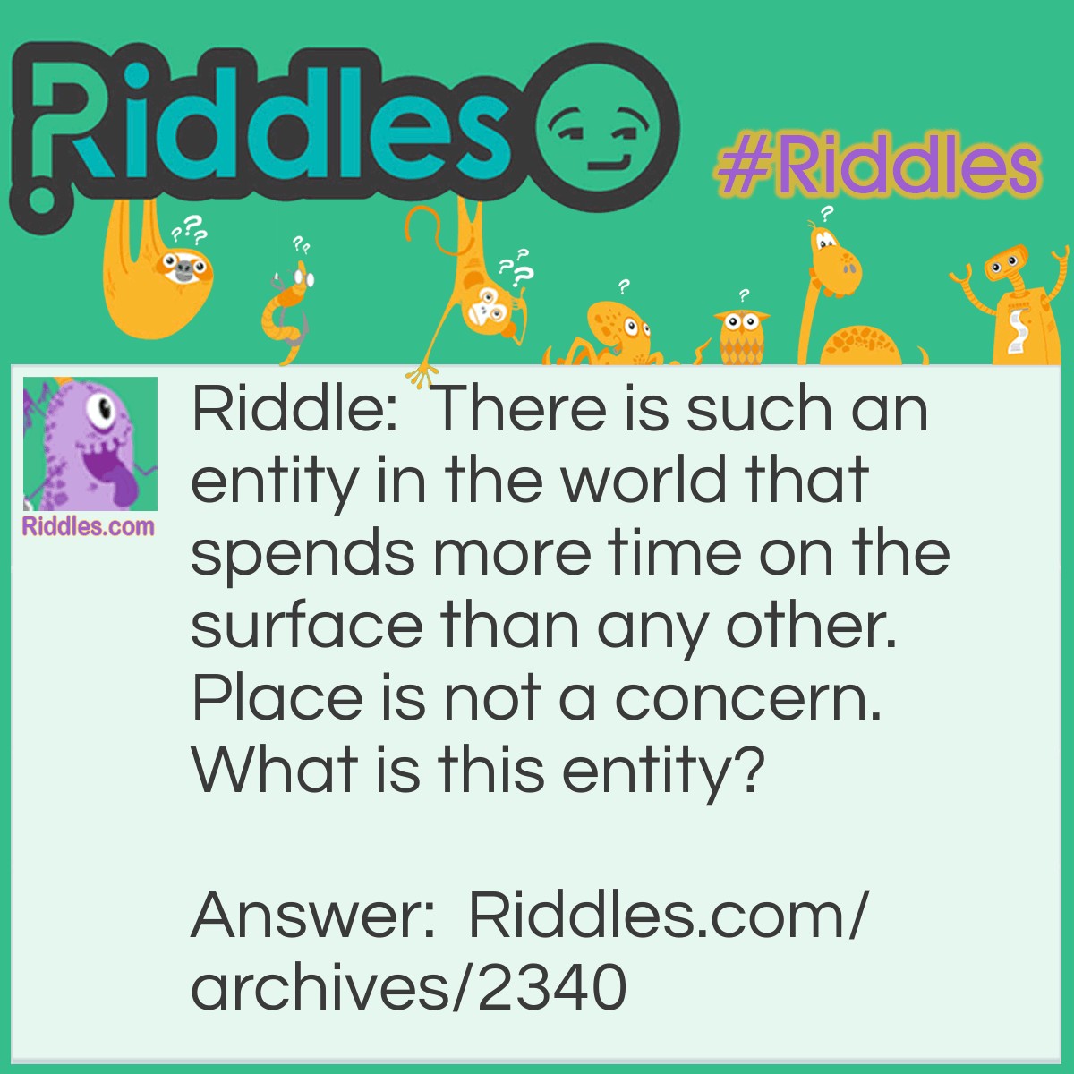 The Enitity | Riddles.com