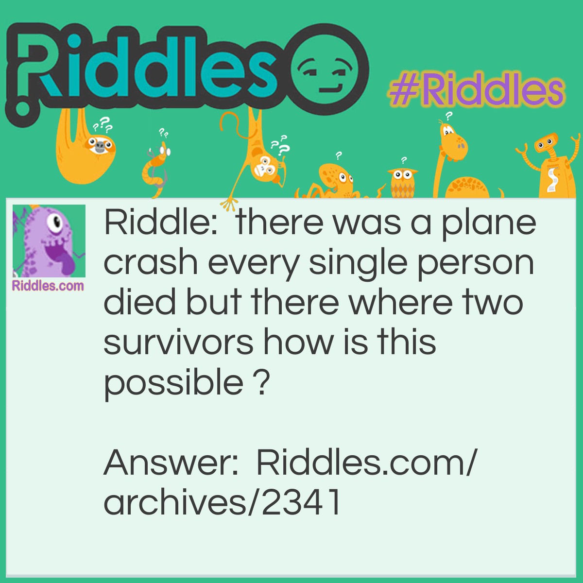 Plane Crash - Riddles.com