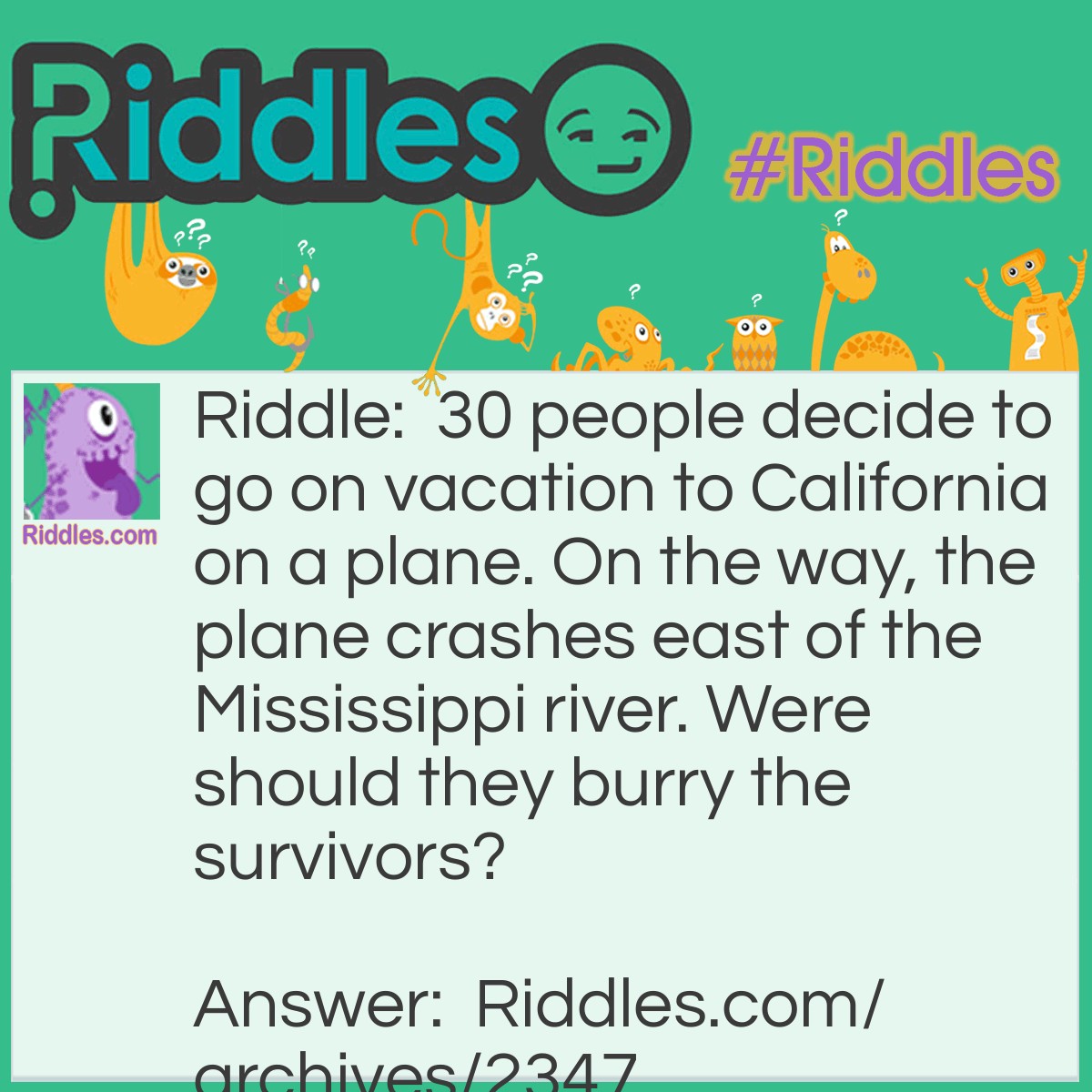 Mississippi Survivors | Riddles.com