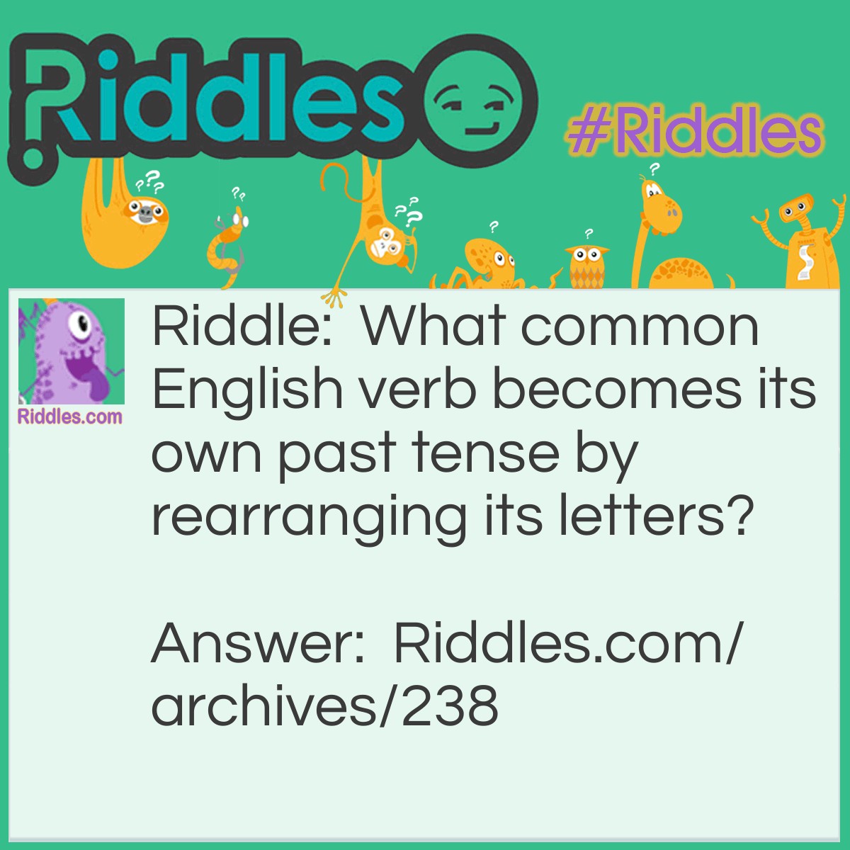 Recycling Letters - Riddles.com