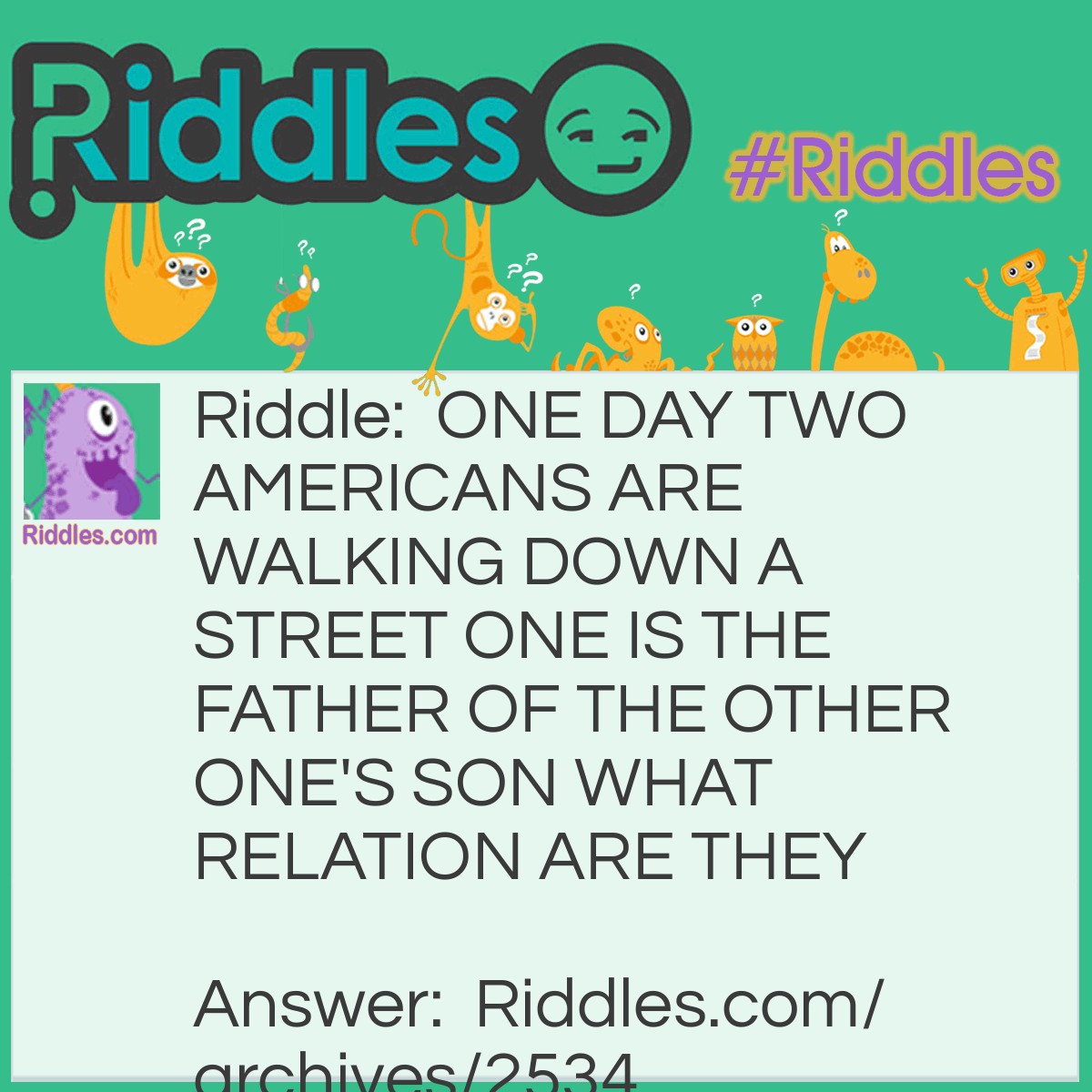 TWO AMERICANS | Riddles.com