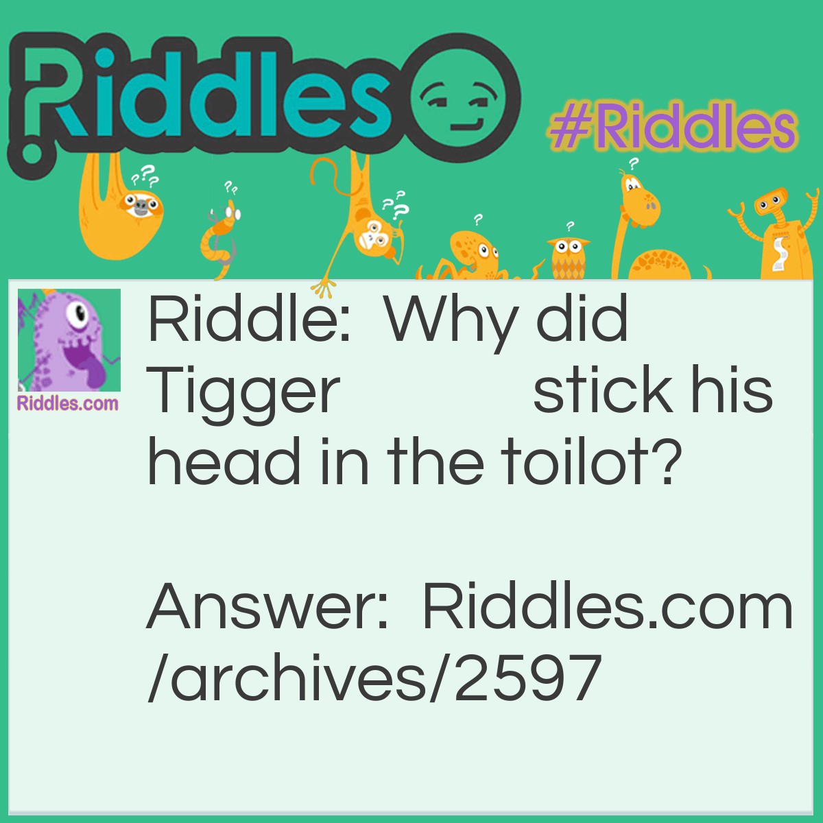 Whnnie The Pooh - Riddles.com