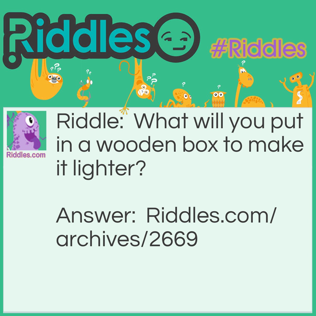 The Box - Riddles.com