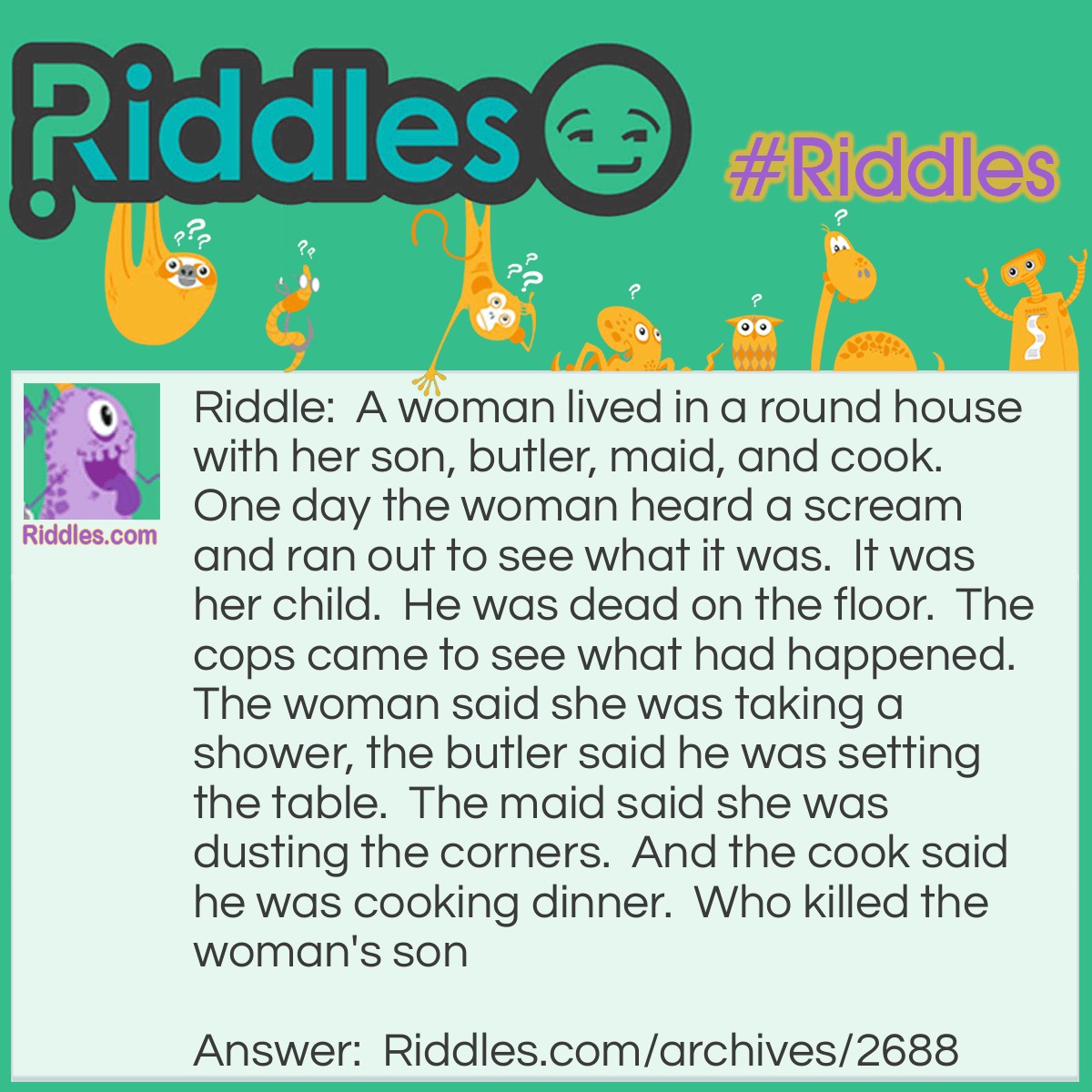Murder!! | Riddles.com