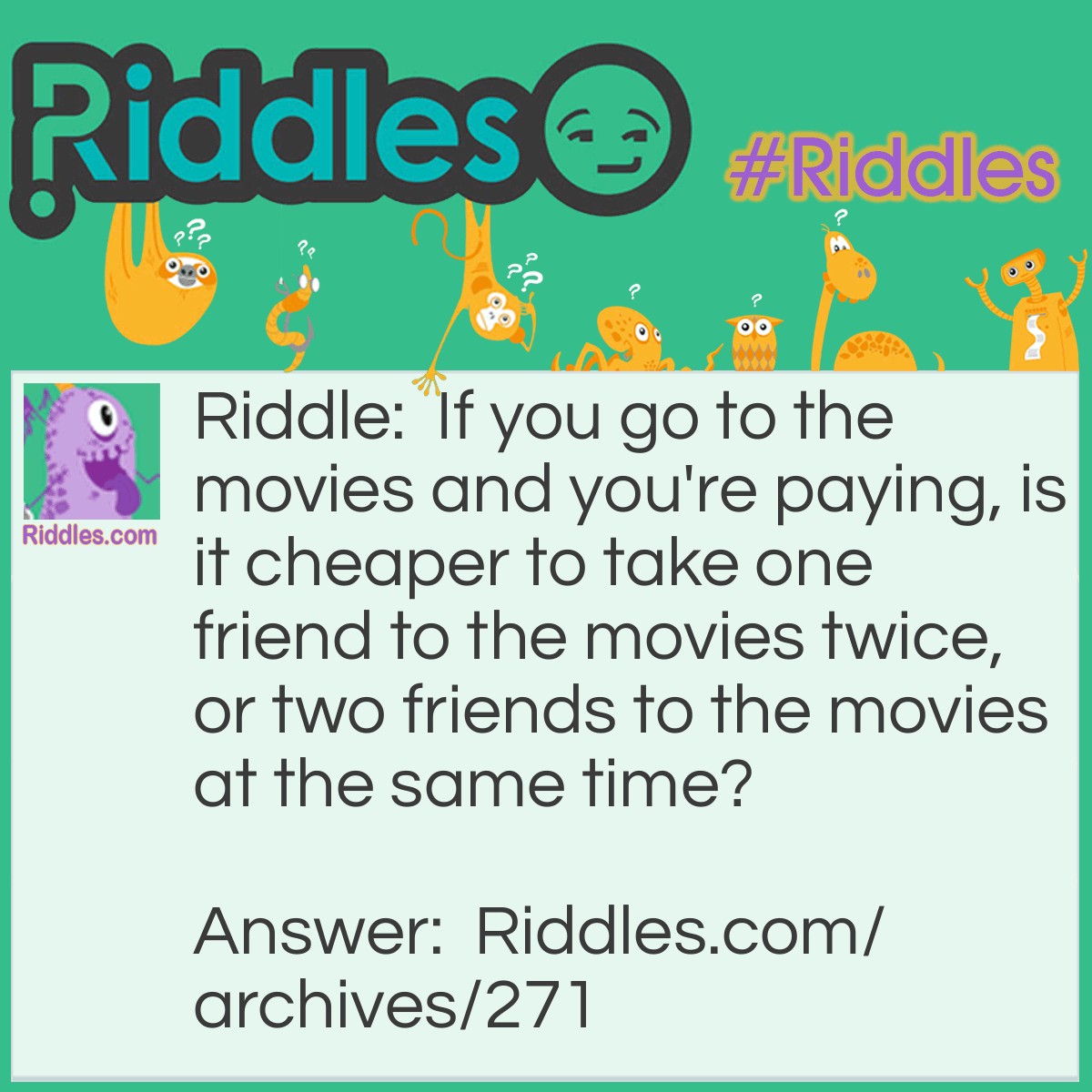 Movie Time! | Riddles.com
