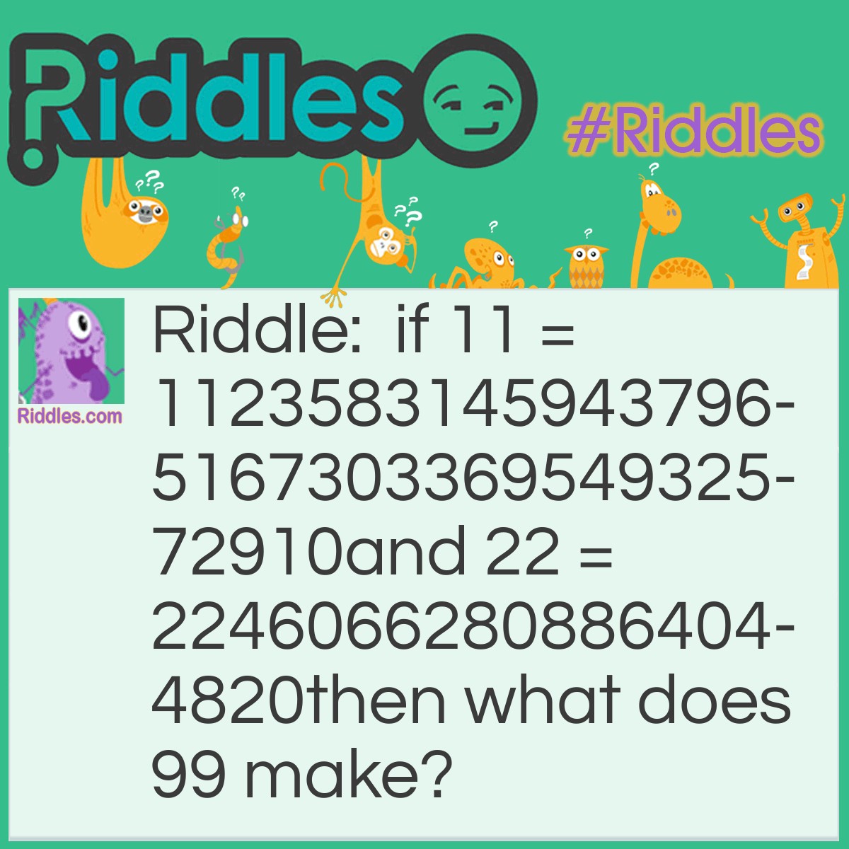 Wierdest Number Sequence Ever - Riddles.com