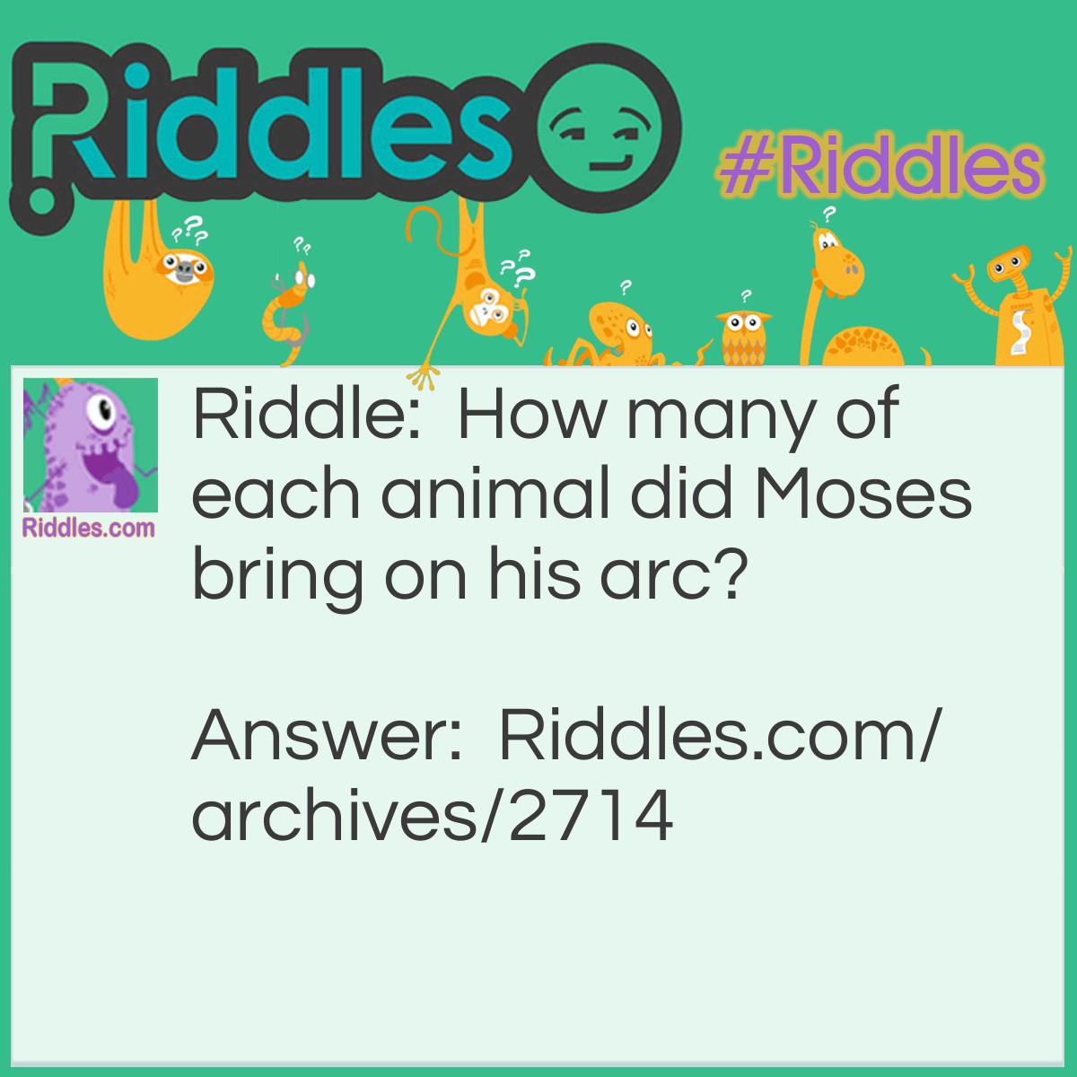 You Might Have To Be Christian To Answer This - Riddles.com