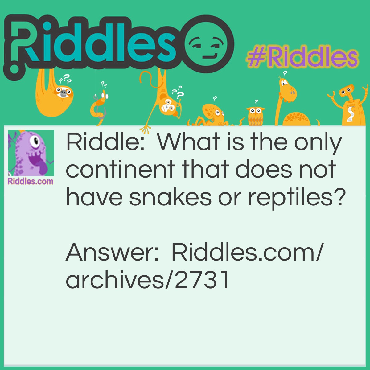 Reptiles - Riddles.com