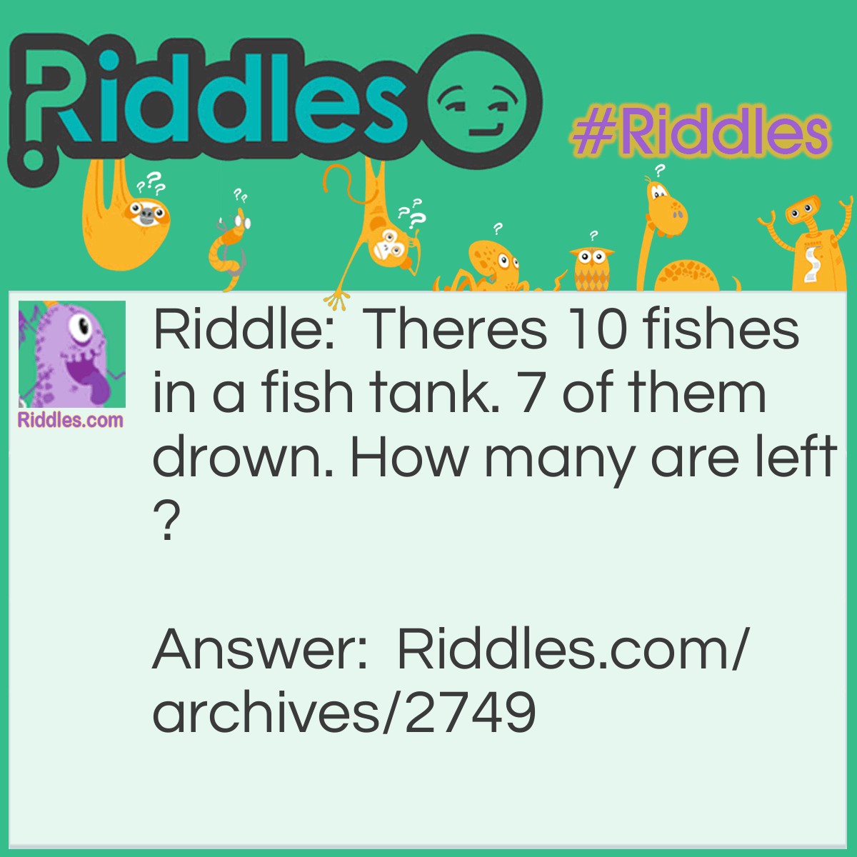 Fishes - Riddles.com