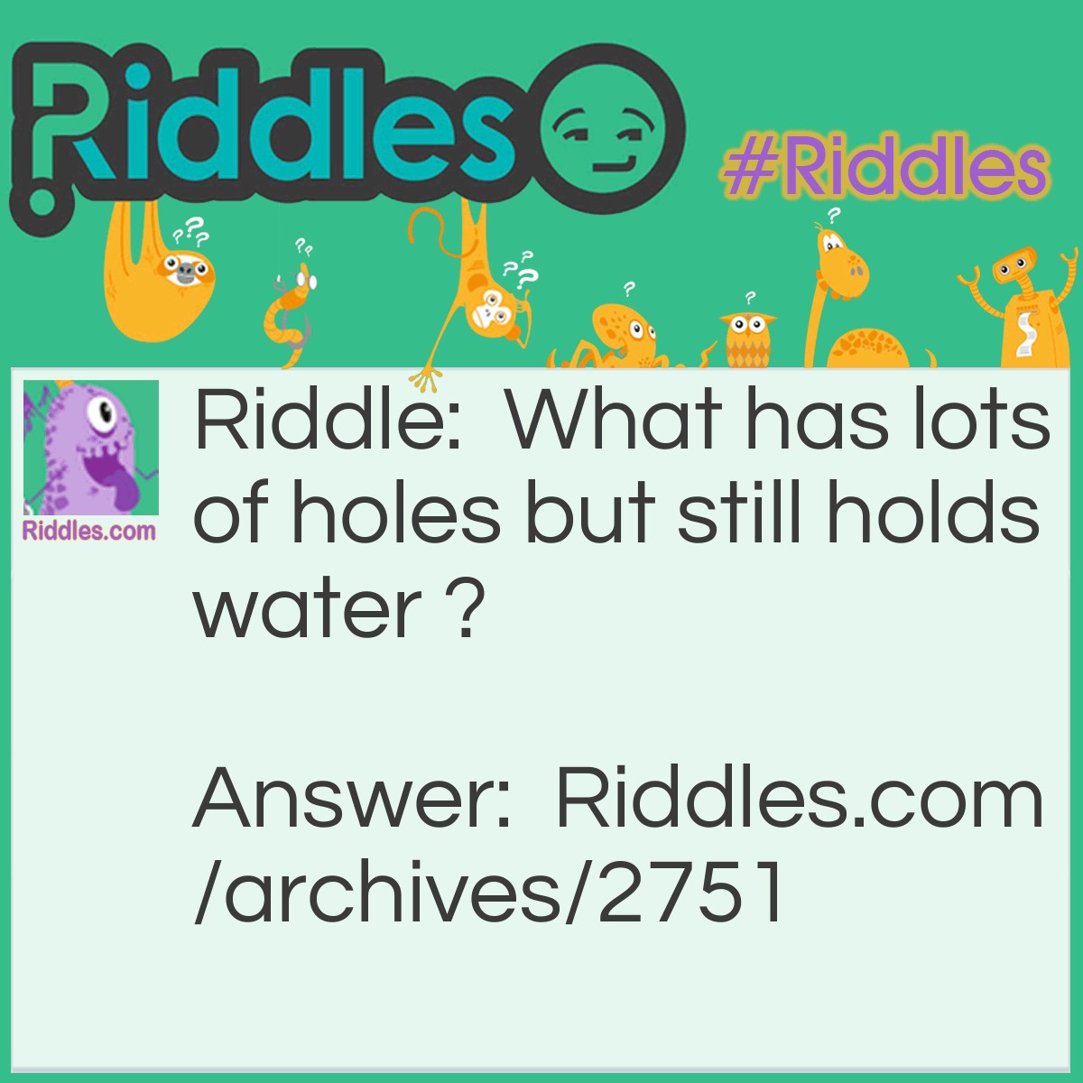 Water - Riddles.com